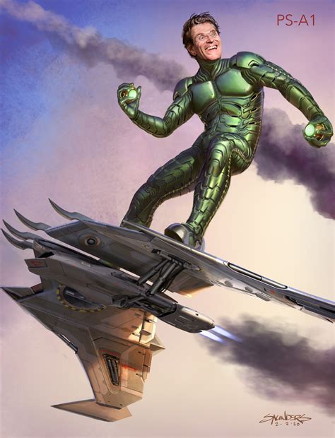 Phil Saunders Spiderman No Way Home 2020 Green Goblin Update