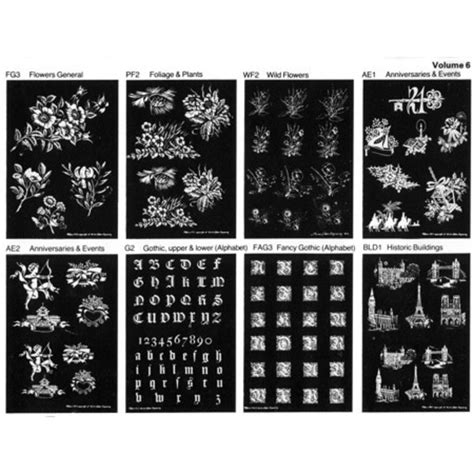 Glass Engraving Patterns