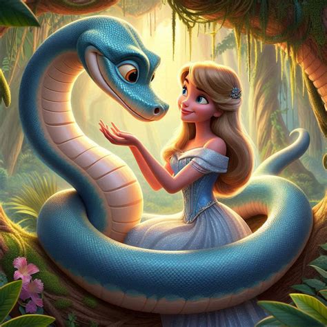 Pythons Loving Their Princess 15 By Nathanhaworth On Deviantart