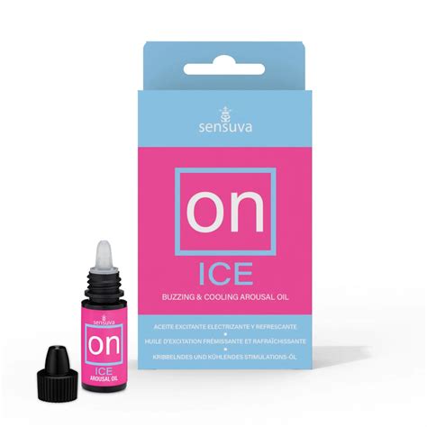 Sensuva On Ice Buzzing Cooling Arousal Oil Sex Toys Rolik®