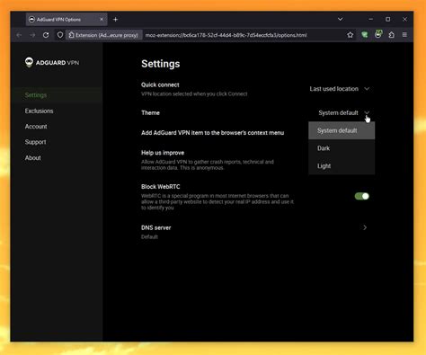 Handle The `esc` Key On The Custom Drop Down Lists In `settings