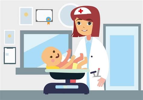 소아과 의사 그림 무료 벡터 Svg Eps Uidownload