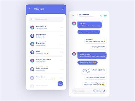 Chatbox Ui Design By Anna Avetisyan On Dribbble