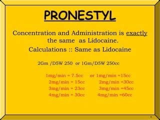 Drip Calculation Powerpoint PPT