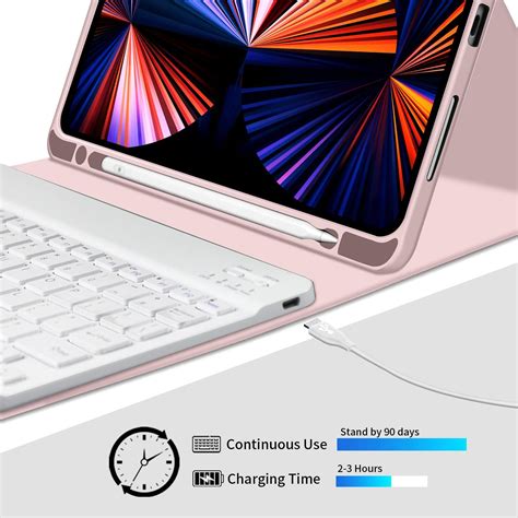 Buy JKSML Keyboard Case For IPad Pro Inch Rd Generation Pro Rd Nd St