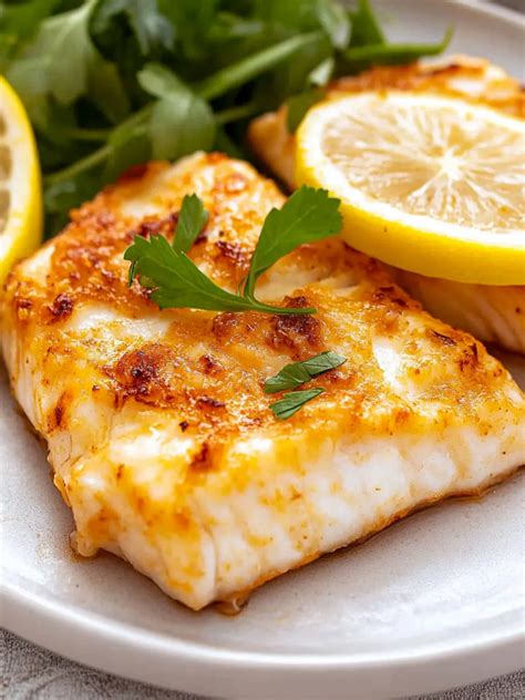 Irresistible Air Fry Halibut With Lemon Butter Sauce