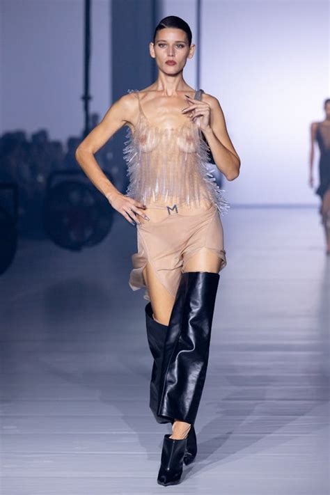 Paris Fashion Week Was The Nippliest Leg Of Fashion Month 2023