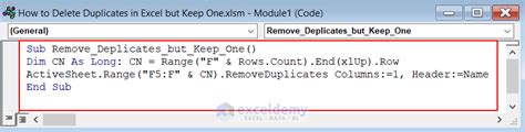 How To Delete Duplicates But Keep One Value In Excel 7 Methods