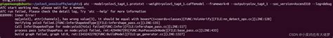 Caffe转om模型遇到的问题（更新中，基本都是全网首发内容）netron Om 模型 Csdn博客
