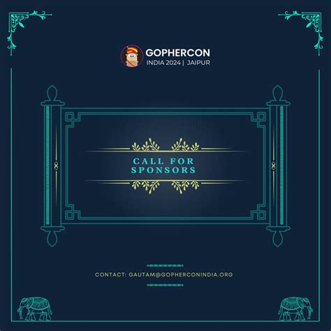gophercon india on linkedin gopherconindia2024 sponsoropportunity