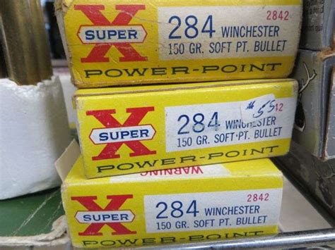 Ammo Western 284 Winchester 150gr Sp Lambrecht Auction Inc