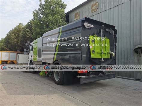 Shacman L3000 Rhd 6w Washing Road Sweeper Water Sprinkler Street