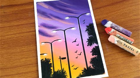 Oil Pastel Drawings For Beginners Easy Oil Pastel Art