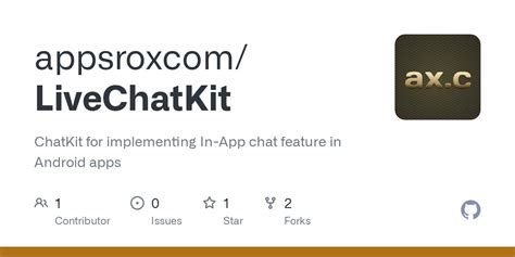 GitHub Appsroxcom LiveChatKit ChatKit For Implementing In App Chat Feature In Android Apps