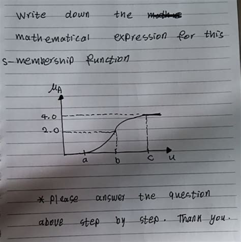 Solved Write Down Themathematical Expression For Chegg