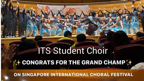 Adisa Putri Bunda Handini Paduan Suara Mahasiswa Its Di Singapura Youtube