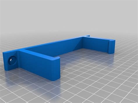 Psu Bracket With 3mm Holes By Scalda Download Free Stl Model