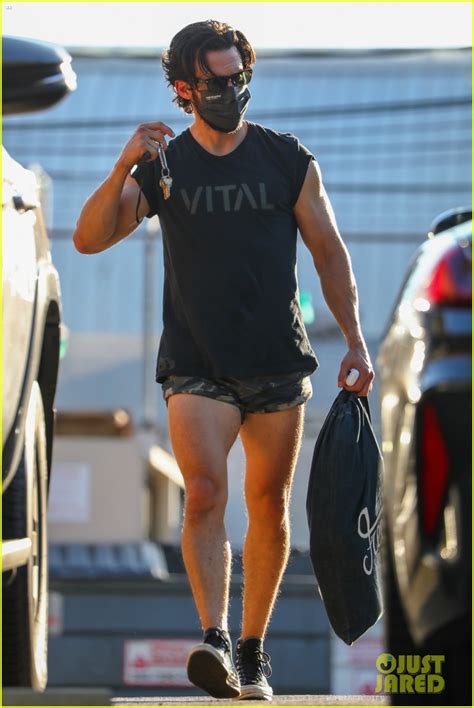 Milo Ventimiglia Gets In A Workout Before Emmy Awards 2021 Photo