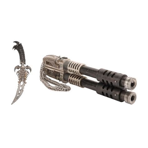 Lot 986 Riddicks Vin Diesel Necromonger Knife And Mercenary Double