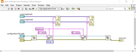 Labview Style Challenge Error Wires Ni Community