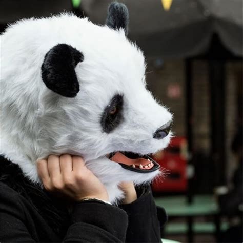 Panda Head Costume