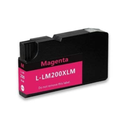 Magenta 200 Xl High Yield Ink Cartridge For Lexmark Pro 4000 5500 5500t