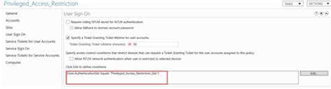 Active Directory Authentication Policies And Authentication Policy