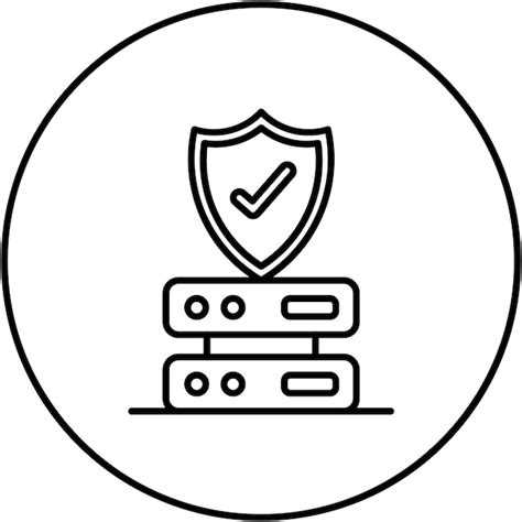 Premium Vector Data Protection Icon Vector Image Can Be Used For Data Analytics