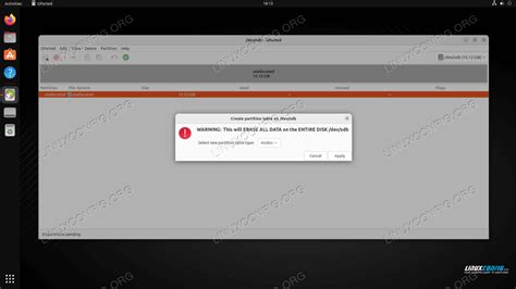 How To Partition Usb Drive In Linux Linux Tutorials Learn Linux Configuration
