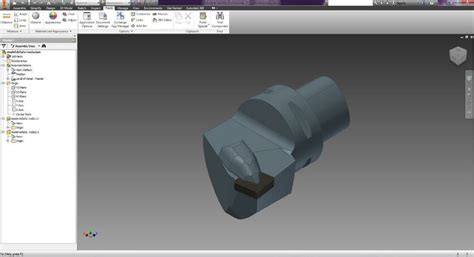 3d Model Of Capto Tool Holder Prepared In Autodesk Inventor Download Scientific Diagram