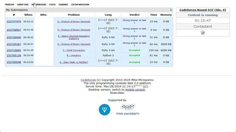 Codeforces Round 937 Div 4 Solutions Youtube
