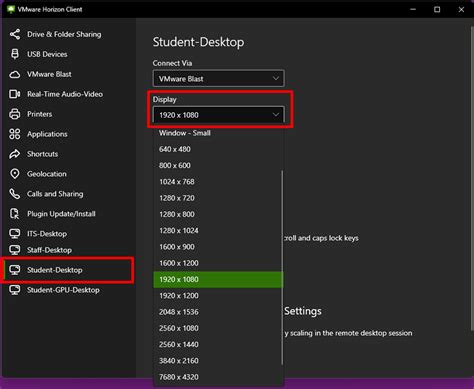 How Do I Change The Screen Size Of My Virtual Desktop Support Current Staff The