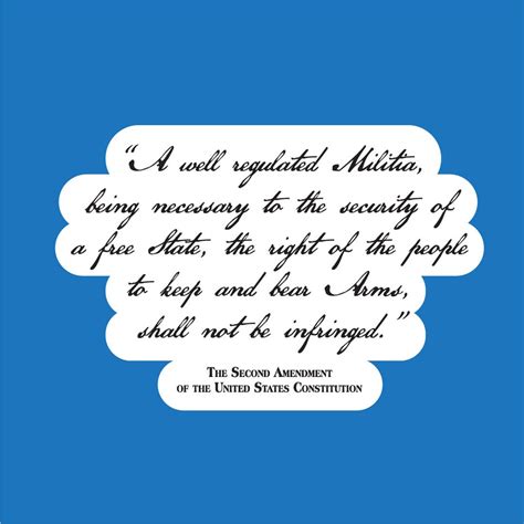 2nd Amendment Sticker Etsy