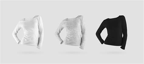 모형 화이트 블랙 헤더 스웨트 셔츠 3d 렌더링 배경에 고립 된 여성 긴 소매 전면 보기 0명에 대한 스톡 사진 및 기타 이미지 Istock