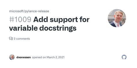 add support for variable docstrings · issue 1009 · microsoft pylance