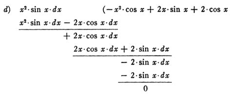 Indefinite Integrals Supposed Method Of Integration “long Dividing