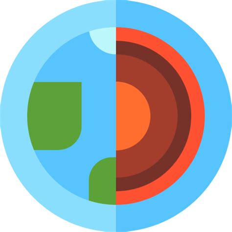 Geology Basic Straight Flat Icon Geology Basic Straight Flat Icon