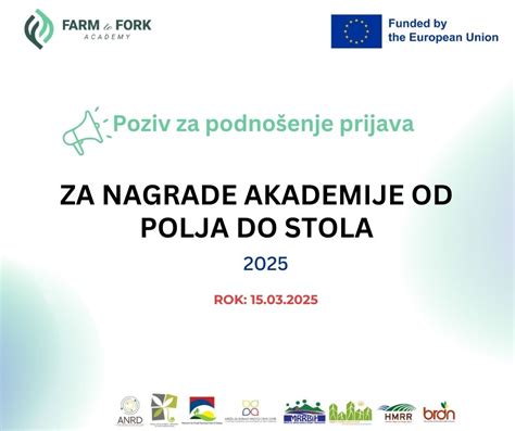 PRVO IZDANJE NAGRADE AKADEMIJE OD POLJA DO STOLA - Portal NAŠE SELO