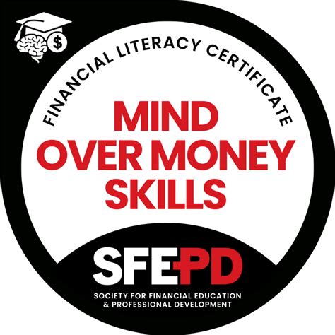 Financial Literacy Certificate Society For Financial Education
