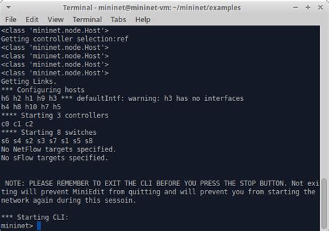 How To Use Miniedit Mininets Graphical User Interface Open Source