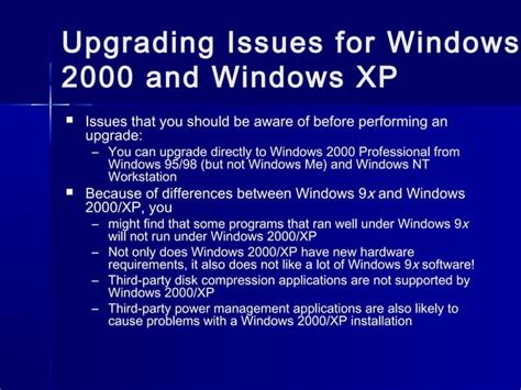 12 installing and upgrading windows ppt computing technology