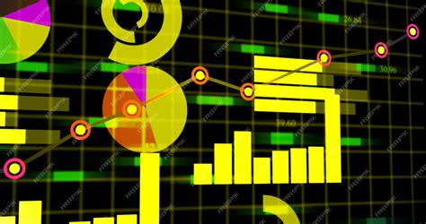 Premium Photo Financial Business Diagram 4k Bar Graph And Graph Chart 3d Line Graph Growing Up