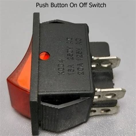Push Button On Off Switch At 52 Piece Electrical Push Button Switch In Halvad ID 27502988873