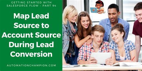 map lead source to account source during lead conversion automation
