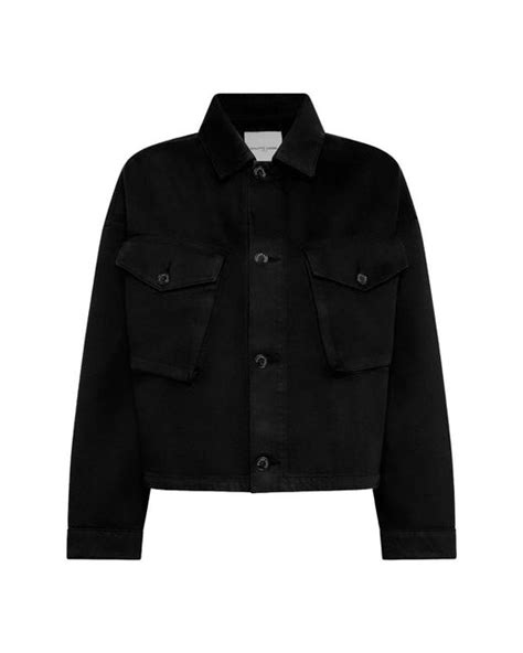 Philippe Model Denim Jackets In Black Lyst Uk