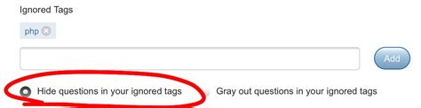 Questions With Ignored Tags Still Visible In IOS App Meta Stack Exchange