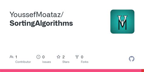 Github Youssefmoatazsortingalgorithms