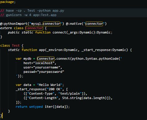 simple setup for basic webapp haxe community