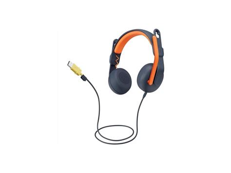 Logitech Zone Learn Wired Over Ear Headset With Microphone For Learners With Usb Type A For