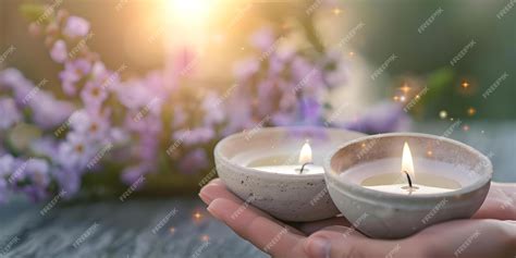 Premium Photo Litha Candles In Pagan Wiccan Slavic Traditions Symbolize Mystical Practices In